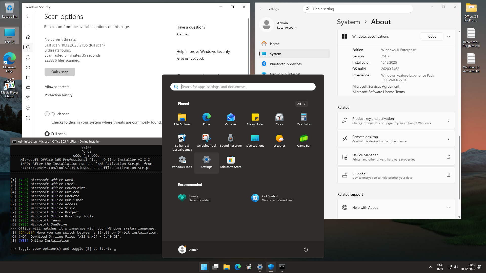 Windows 11 25H2.7171 16in1 x64 - Integral Edition 2025.11.12